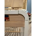 Fisher Price Siesta 3-in-1 Convertible Crib by Dream On Me, Matte Black ...