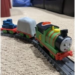 Thomas & Friends Talking Percy Toy Train, Motorized Engine with Sounds ...