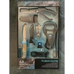 Realtree 7 Piece Fishing Kit with Multi Tools and Headlamp, Pocket Gear ...