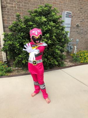Kid's Power Rangers Dino Fury Pink Ranger Costume, 44% OFF