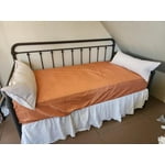 DHP Locky Metal Daybed with Pop Up Trundle Bed, Full over Twin, Black ...