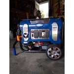 Ford 5,250-Watt Electric Gas Powered Dual Fuel Portable Generator with ...