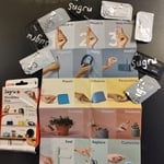 Sugru Moldable Glue for Creative Fixing, 8-Piece, Black, White, Red ...