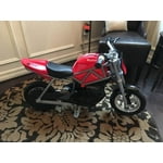 Razor RSF350 24V Electric Sport Motor Bike for Small Kids, Red/Black ...