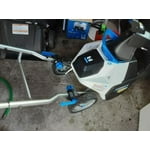 HART 40V 18-inch Cordless Electric Snow Blower, Brushless, Push Start ...