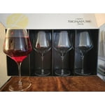 Libbey Signature Greenwich Wine Glass Gift Set, 24 Oz Angular Red Wine ...