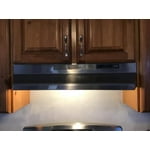 "Broan Kitchen Vent Stainless Steel, 30"" Under Cabinet Convertible ...