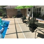 California Umbrella Sunmaster Patio Side Table Umbrella Base, Multiple ...