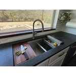 Ruvati RVH8350 Undermount 16 Gauge 33 in. Kitchen Sink Double Bowl ...
