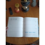 Think Ink Monthly Weekly Large Blue Checkerboard 12 Month Jul 2025 ...