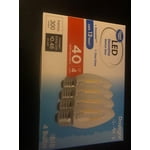 Great Value LED Light Bulb 4W 40W Equivalent E26 Medium Base Dimmable ...
