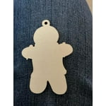 GuassLee Mini Pack of 12pcs 3 inch Tall Gingerbread Man Ornaments ...