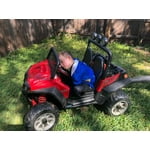 Peg Perego Polaris Ranger RZR 900 12-Volt Battery-Powered Ride-On, Red ...
