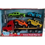 Kid Connection Deluxe Truck Play Vehicles, 11 Pieces, Toddler Toys ...