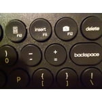 Onn+ Mini Compact Wireless Keyboard, 78 Keys, USB Receiver, Noise ...