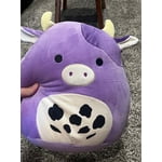 Squishmallows Official Kellytoy Plush 12" Bubba The Purple Cow ...