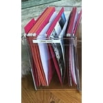 Pen+Gear Acrylic Hanging Portable File Organizer with Handles Clear ...