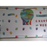 Carson Dellosa CD-110488 Together We Can Change World Bulletin Board ...