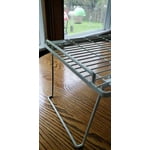 "Mainstays Folding White Wire Shelf, Kitchen Organizer, Stackable, 15. ...