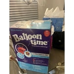 Balloon Time Portable Jumbo Helium Tank Kit, Disposable, Includes 50 ...