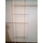 Closetmaid Shelving Organizer Kit, Easy Storage Solution with Wire Shoe ...