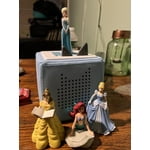 tonies Disney Princess Audio Player Bundle with Elsa, Ariel, Cinderella ...