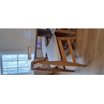 DHP Eleni Mid-Century Modern Cane Dining Chairs, Set of 2, Cream ...