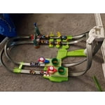 Hot Wheels Mario Kart Race Track Set with 1:64 Scale Die-Cast Kart ...