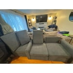 Linsy Home Living Room Large Modular Couch, Sectional Sofa with Storage ...
