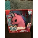 Kid Connection Unicorn Styling Head Toy Play Set, Blue Eyes, Multi ...