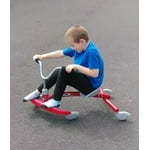 Radio Flyer, Ziggle, Caster Ride-on for Kids, 360 Degree Spins, Red ...