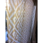Mainstays Diamond Sheer Window Curtain Panel Ikat Geometric Polyester ...