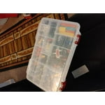 Plano ProLatch Stowaway Large Clear Organizer Tackle Box, Large, Clear ...