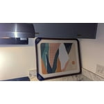 Mainstays 22x28 Matted to 18x24 Walnut Rounded Corner Poster Frame ...