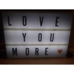 Dream Studio DIY Light Up Cinema Box, Customizable Backlit Message ...