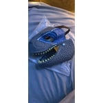 Jurassic World Dominion: Velociraptor Blue Mask with Moving Jaw ...
