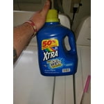Xtra Plus OxiClean Liquid Laundry Detergent, Crystal Clean, 200oz ...