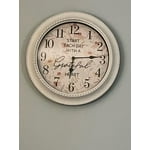 Mainstays Sentiments 12" Analog Wall Clock Quartz Movement Battery ...