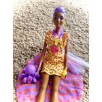 Free Shipping! Barbie Color Reveal Foam! Doll, Strawberry Scent, 25 ...