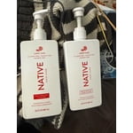 Native Candy Cane Shampoo and Conditioner Set, 16.5 oz, Free 2-Day ...