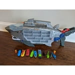 Kid Connection Shark Figure and Vehicle Transporter Play Set, 18 Pieces ...