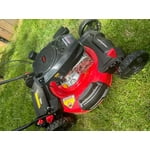 PowerSmart Gas Lawn Mower, 170cc, 21 inches Blade, Self-Propelled, Push ...