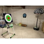 Eastpoint Sports Axe Throwing Target Game - 5ft Tall Sturdy Steel Frame ...
