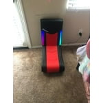 X Rocker Solo Floor Rocker Gaming Chair with RGB Lighting, Blue ...