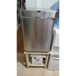 simplehuman Smart Trash Can 58L/15.3G, Rectangular, Sensor with Voice ...