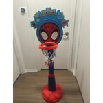 Free Shipping! Marvel Spider-Man Plastic Basketball Set with Adjustable ...