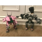 LEGO Overwatch Set: D.Va & Reinhardt Mech Suit and Powered Armor 75973 ...