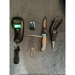 Realtree 7 Piece Fishing Kit with Multi Tools and Headlamp, Pocket Gear ...