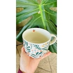 Mainstays Ceramic Stoneware 14oz Strawberry Mug, Dishwasher and ...