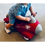 Radio Flyer Retro Rocket Ride-On Toy Rider for Toddler with Lights and ...